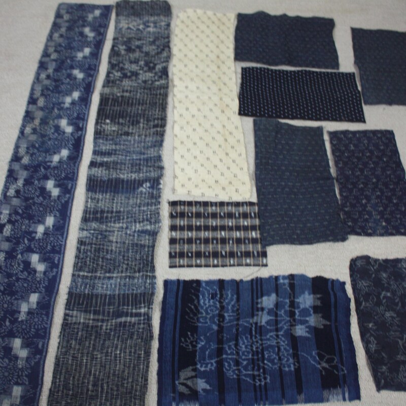 Japanese Indigo Fabric - Etsy