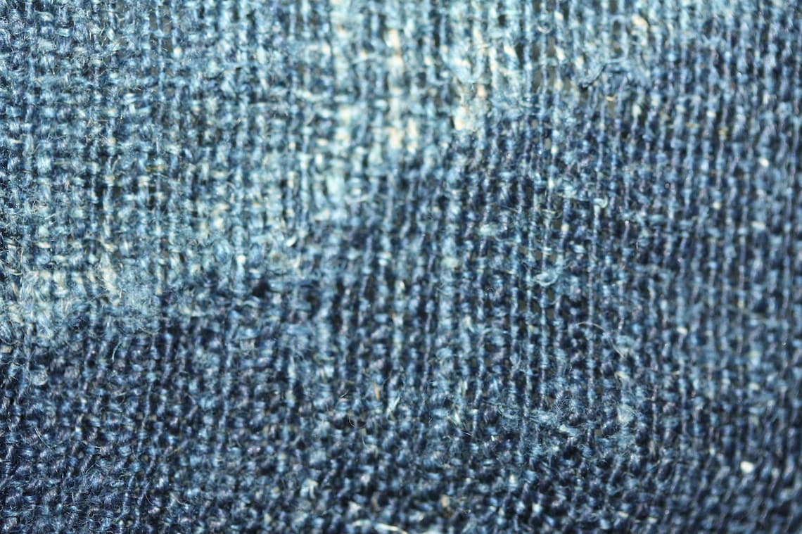 Japanese Antique Boro Noragi Indigo Dye That Has Faded With - Etsy