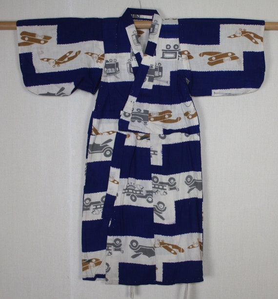 child yukata kimono cotton for infants aged 2 to 3 d… - Gem