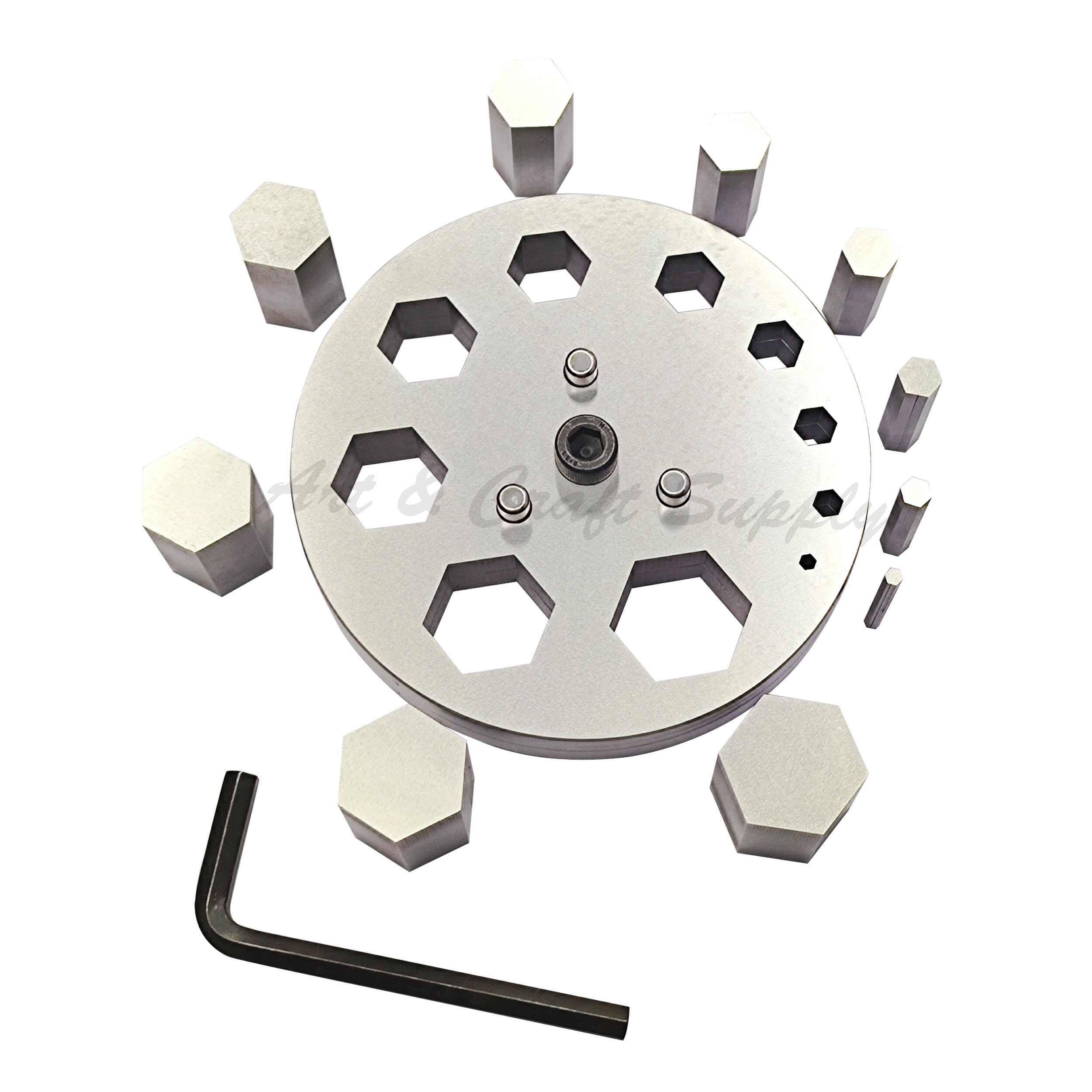 Hexagonal Disc Cutter 4mm to 31mm Set of 10 Disk Cutter - Etsy