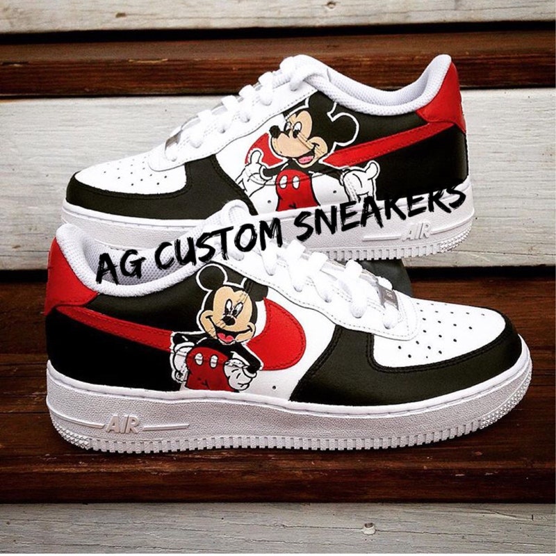 Mickey Mouse Shoes - Etsy