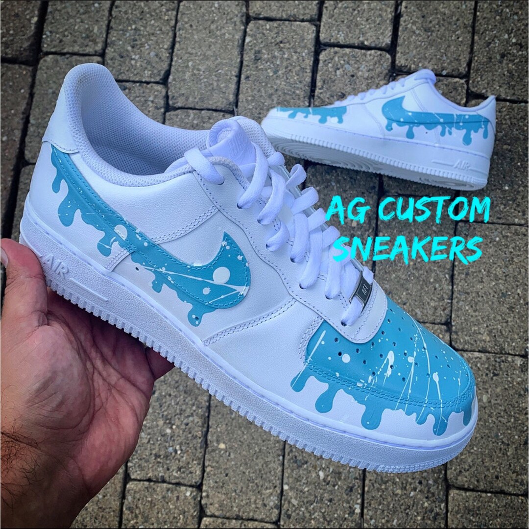 Custom Air Force One Drip - Any Color - Etsy