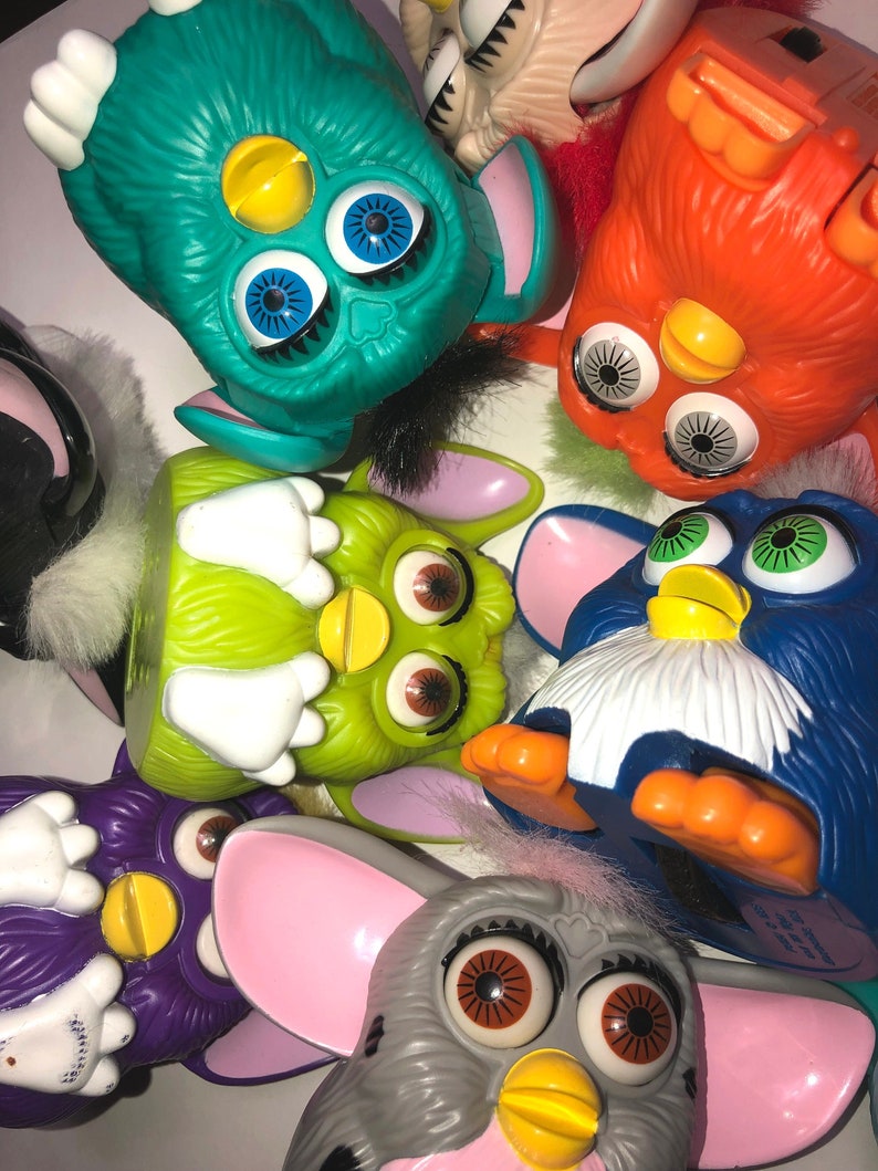 Furby 90s Mcd Toys YOU CHOOSE Retro Nostalgia Toy Cursed 1998 - Etsy