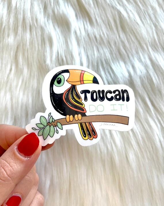 Tukan Sticker TierSticker wasserfester Vinyl Journal | Etsy