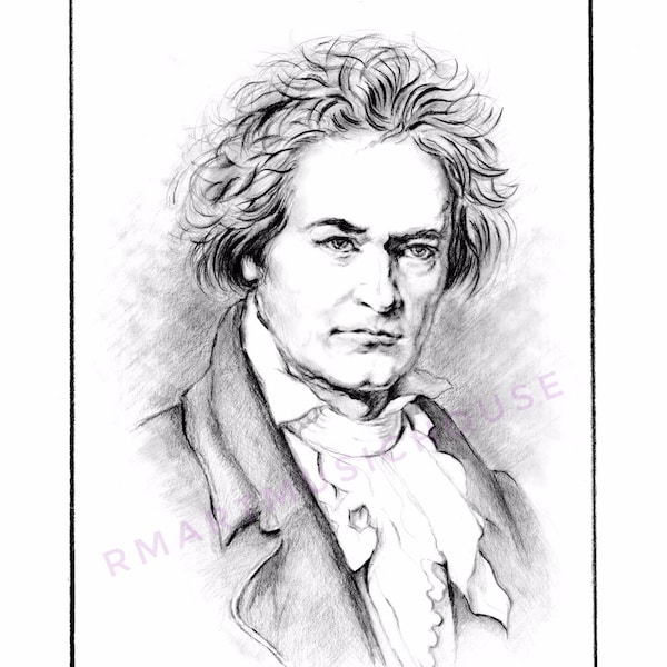 Ludwig Van Beethoven - Etsy