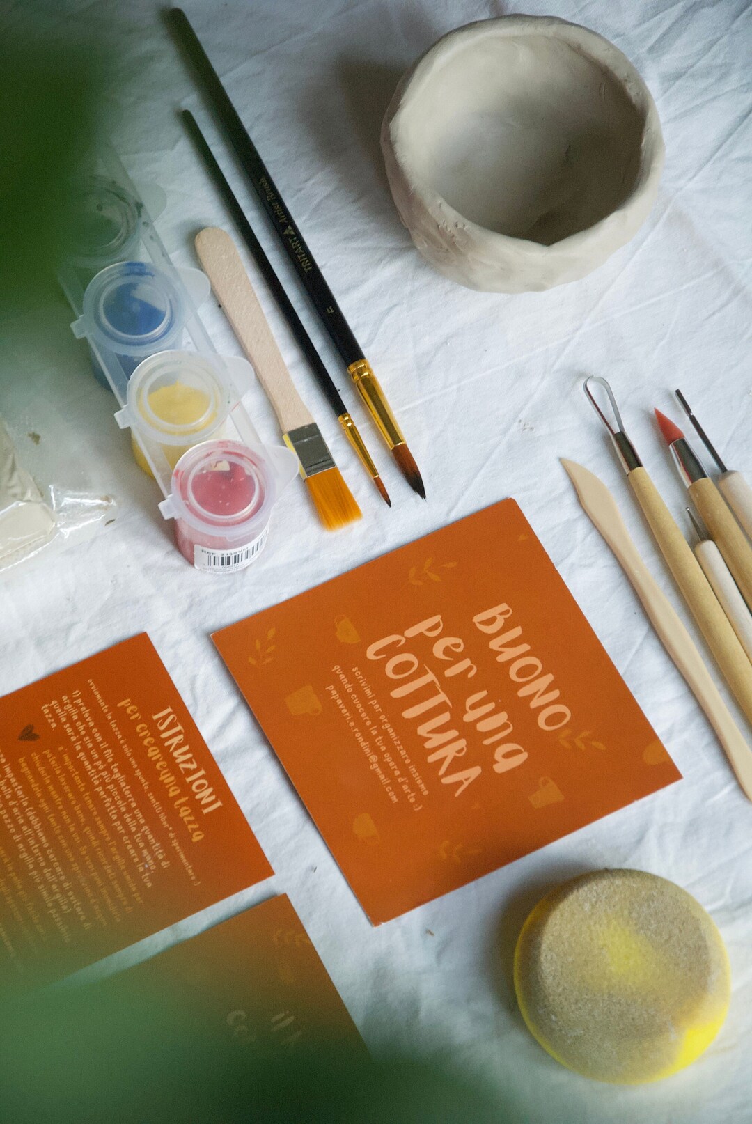 CERAMICS KIT Set of Tools and Materials for Making Ceramic Objects - Etsy