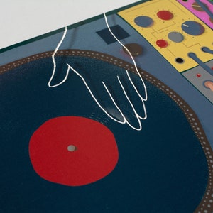 Jam Session Poster Instruments Poster Instrument Illustration DJ Poster ...