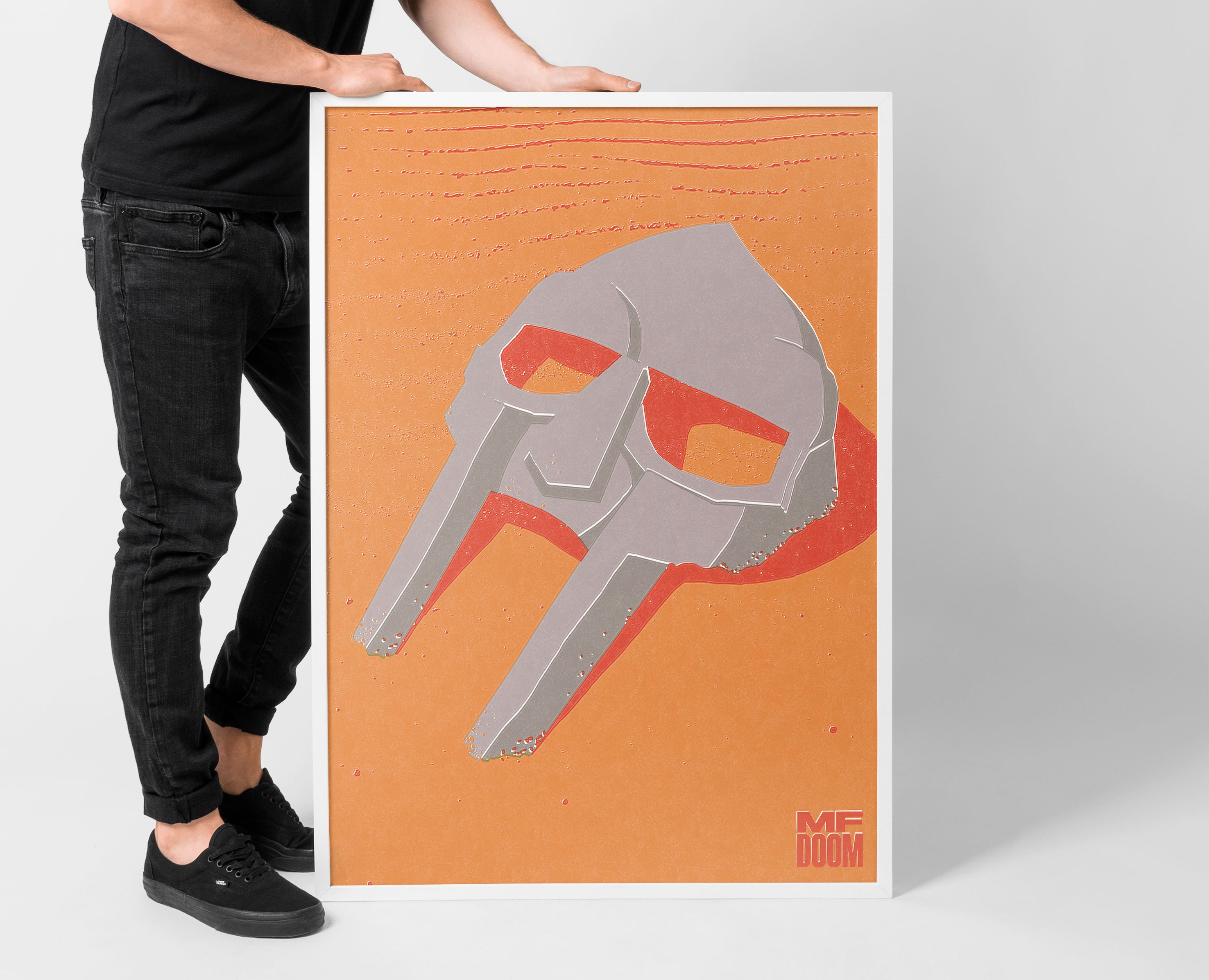 MF DOOM Poster Music Poster Hip Hop Poster Rap Poster Music Wall Decor ...