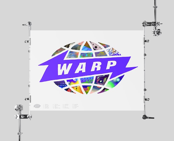 Warp Records Poster Aphex Twin Poster Boards of Canada Flying | Etsy UK