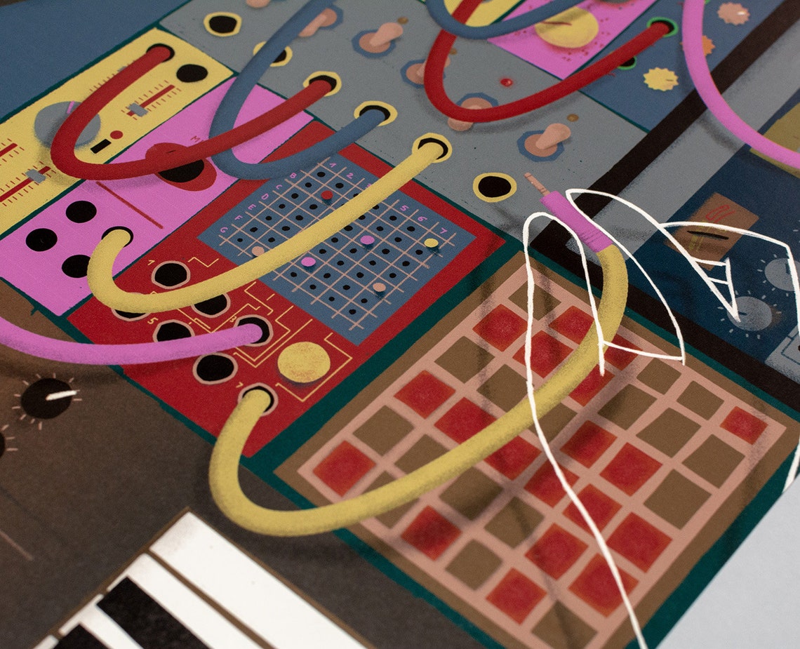 Jam Session Poster Instruments Poster Instrument Illustration | Etsy