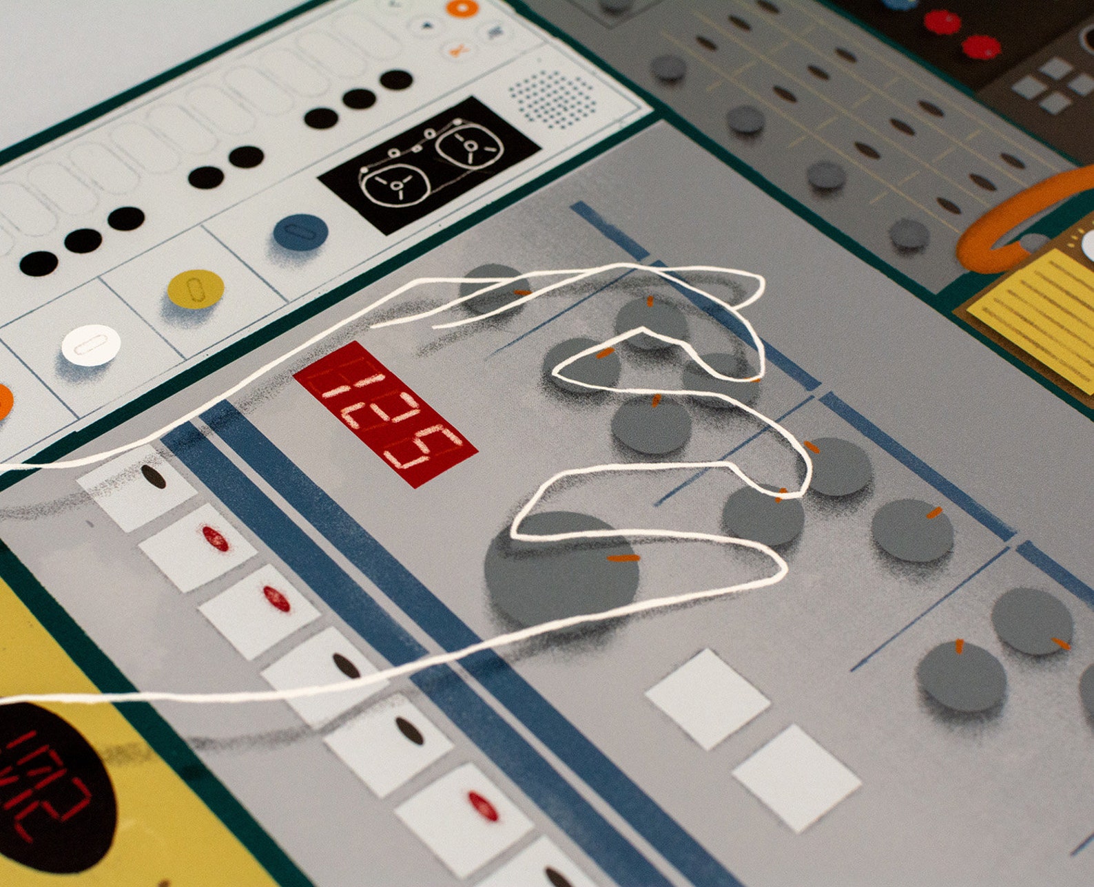 Jam Session Poster Instruments Poster Instrument Illustration | Etsy