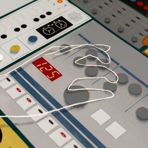 Jam Session Poster Instruments Poster Instrument Illustration DJ Poster ...