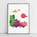 Family Vacation Poster Family Trip Poster Summer Print Road Trip Poster ...