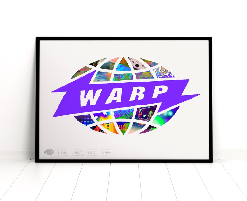 Warp Records Poster Aphex Twin Poster Boards of Canada Flying Lotus ...