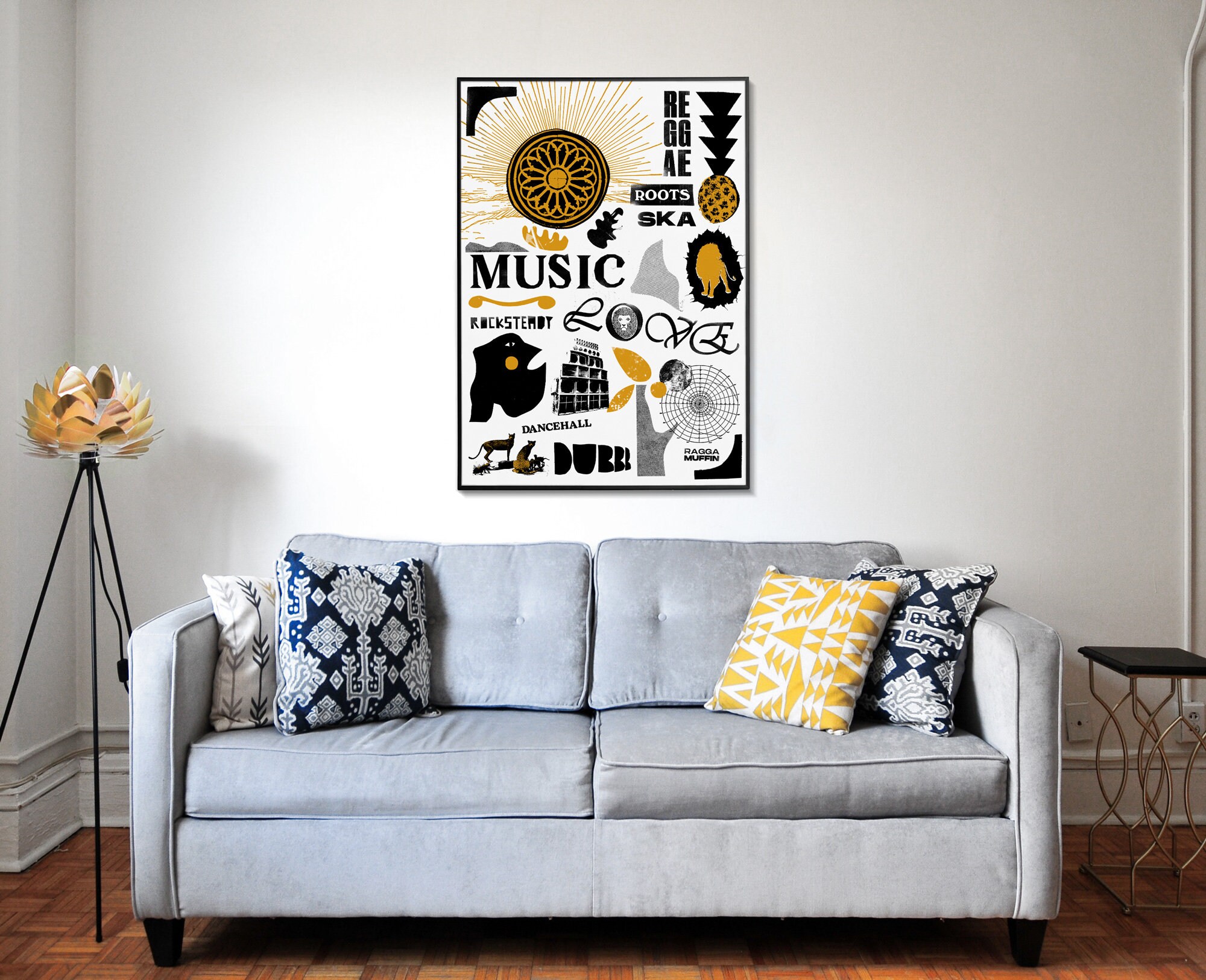 Reggae Poster Dub Print Dancehall Poster Rocksteady Poster Roots Print ...