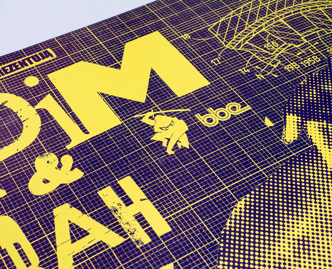 DJ Vadim & Yarah Bravo Poster Music Poster Gig Poster Ninja Tune Poster ...