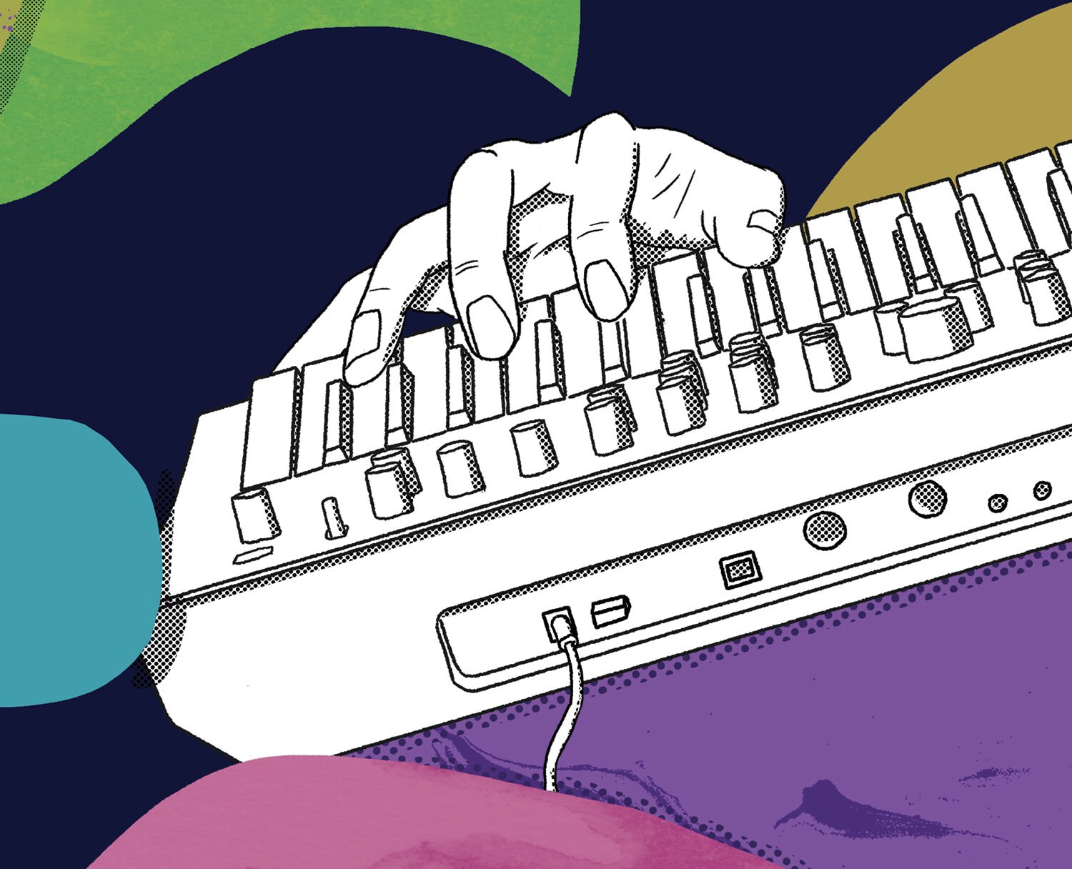 Beat2beat Poster Music Poster Gig Poster Music Print Music Wall Decor ...