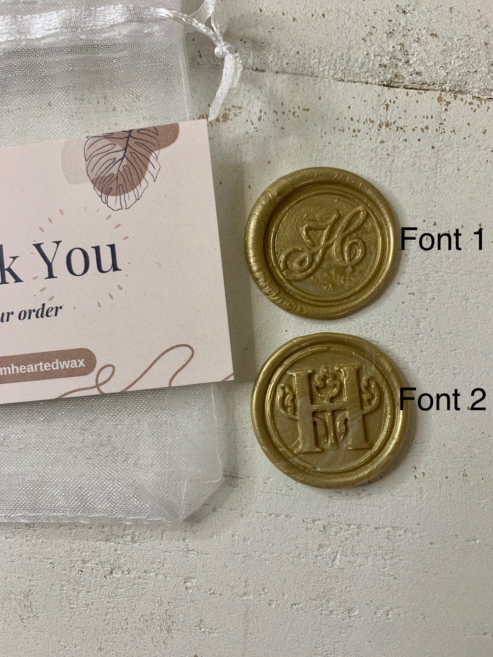 Letter H, Wax Seal Sticker, Wax Stamp Sticker, Self-adhesive Wax Seal ...