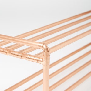 Copper Pipe Two Tier Shoe Rack - Etsy