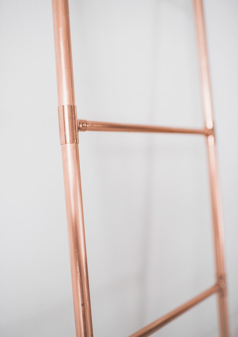 Copper Pipe Ladder for Blankets, Towels, Retail Display - Etsy