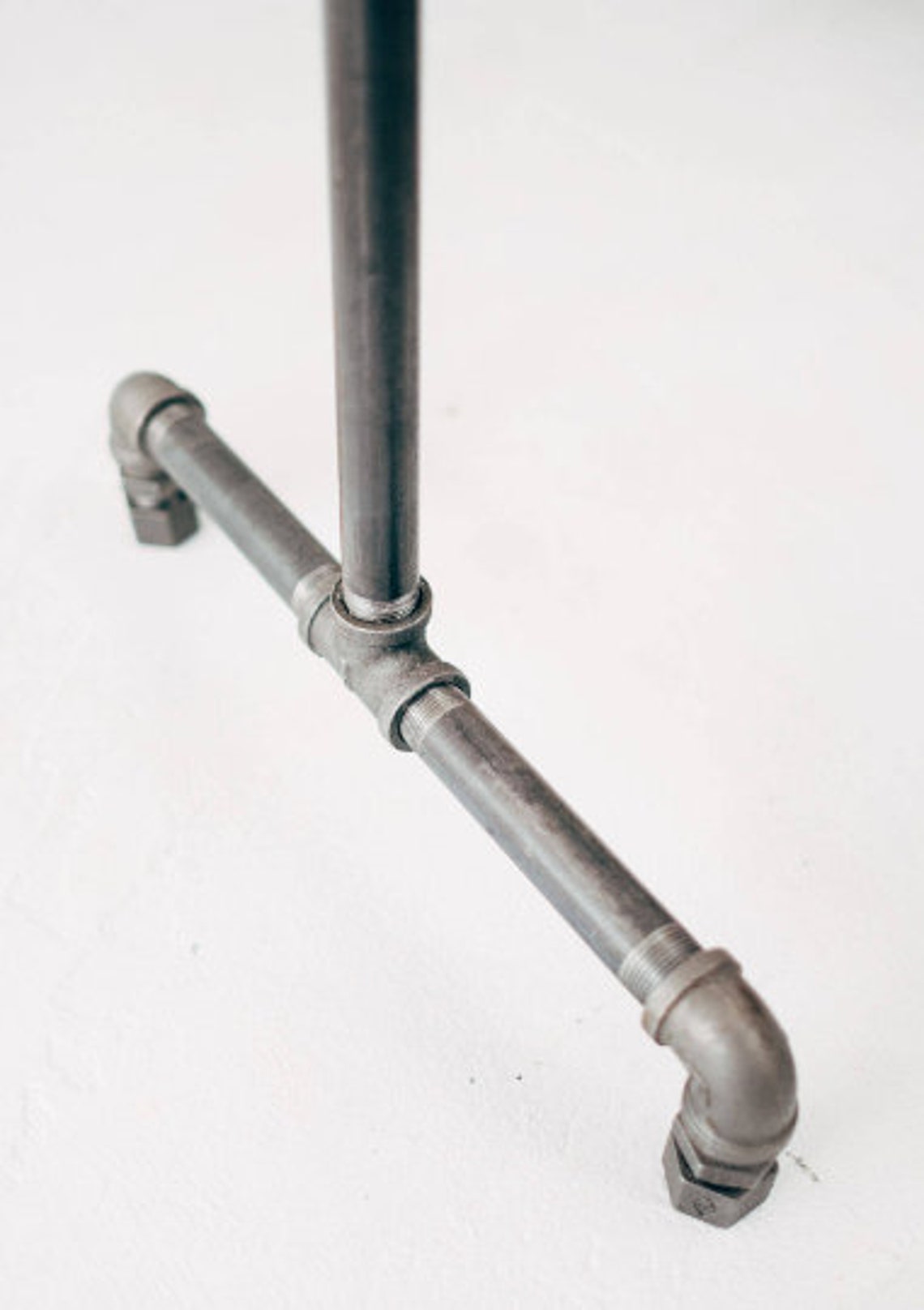 Black Iron Double Rail / Clothing Rack / Garment Display | Etsy