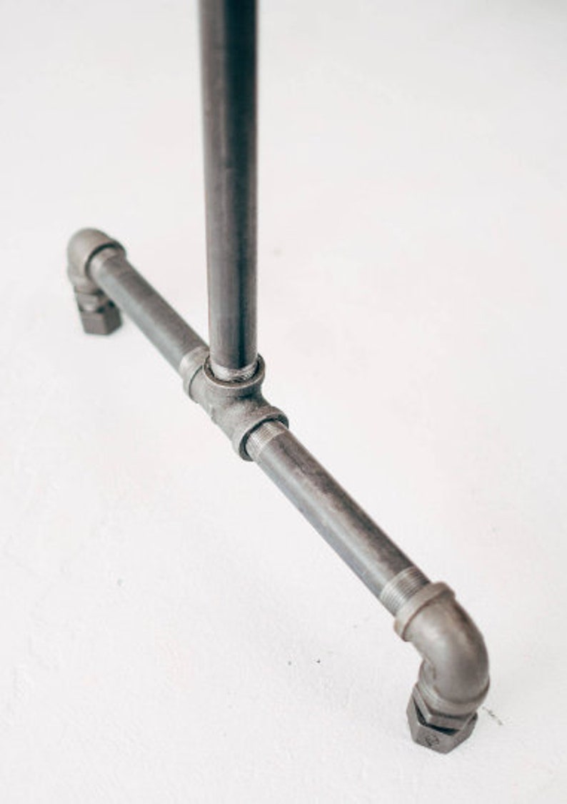 Black Iron Double Rail / Clothing Rack / Garment Display | Etsy