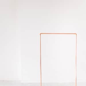 Minimal Copper Pipe Clothing Rail / Garment Rack / Clothes Storage ...