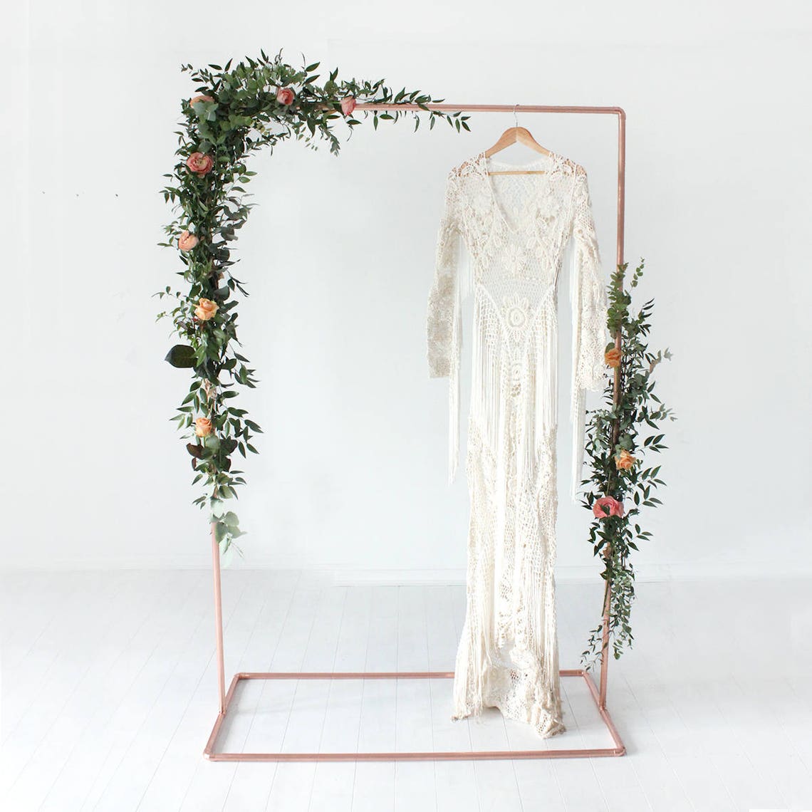 Copper Wedding Backdrop Archway Frame for Flowers & Garlands - Etsy