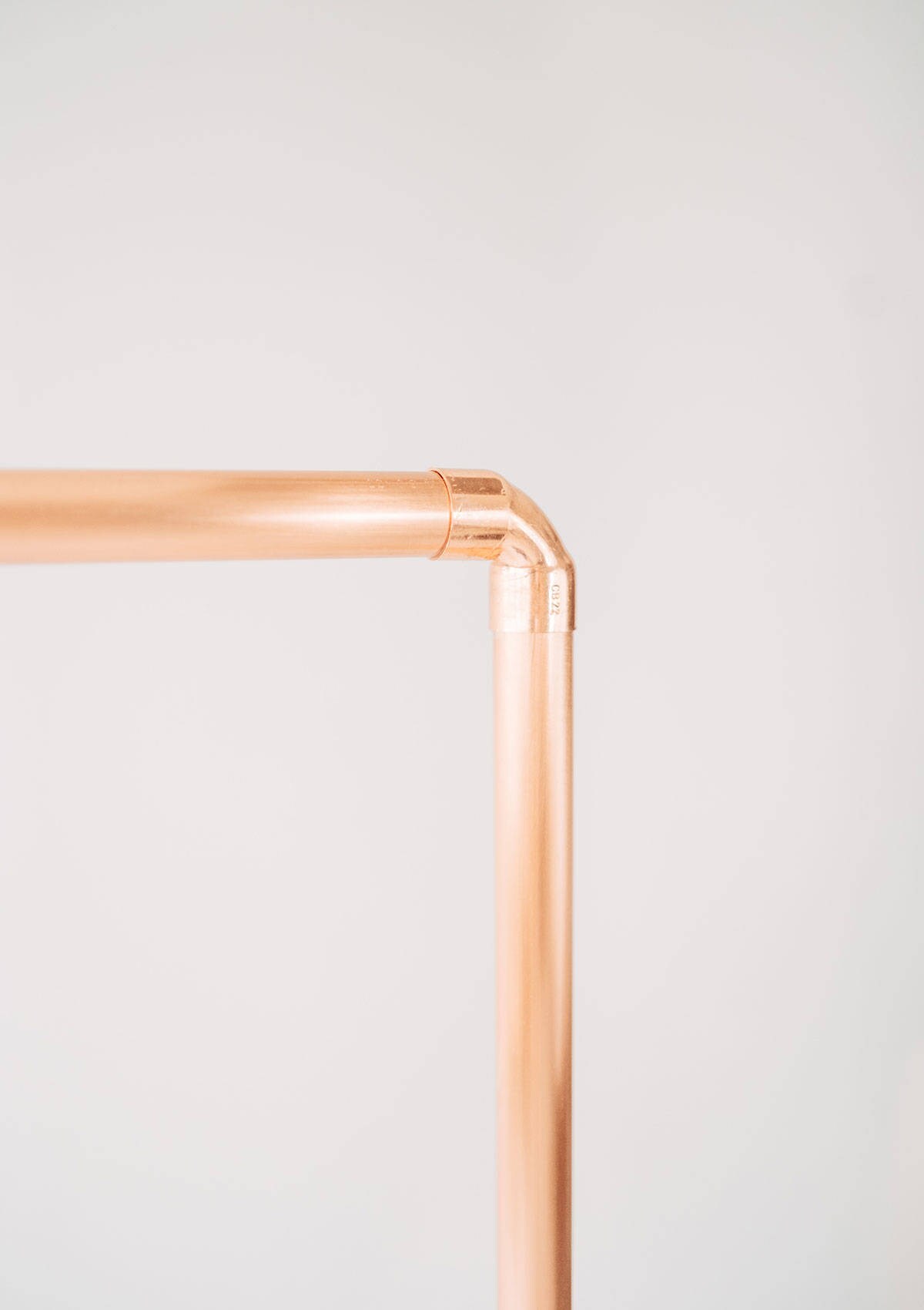 Copper Pipe Clothing Rail With Two Tier Shoe Rack/ Garment - Etsy UK