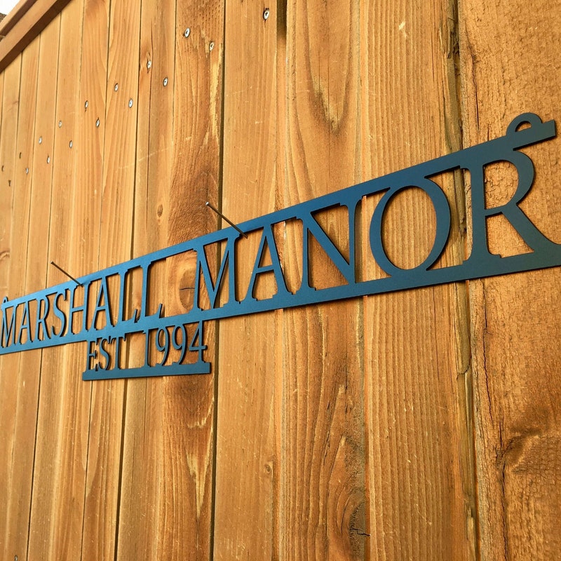 Custom Wall Sign - Etsy