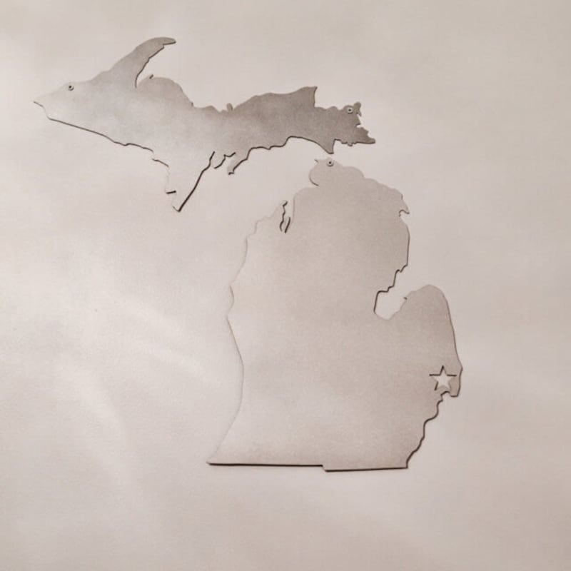 Michigan Home Sign - Etsy