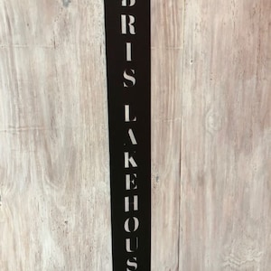 Custom Name Sign | Modern | Vertical | Horizontal | Metal ...