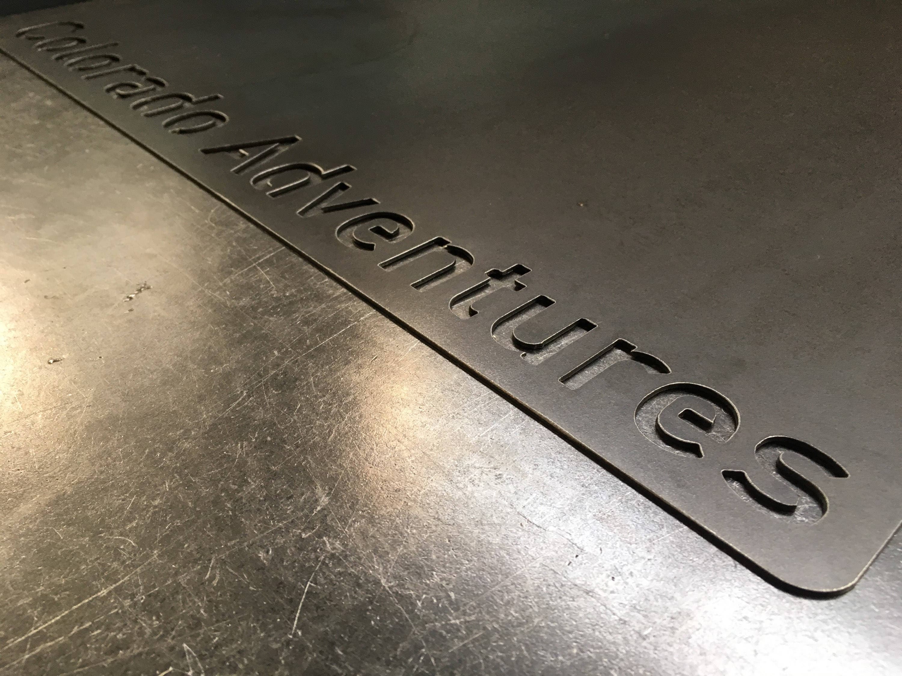 Colorado Adventures Magnet Board 18inx21in Metal Sign | Etsy