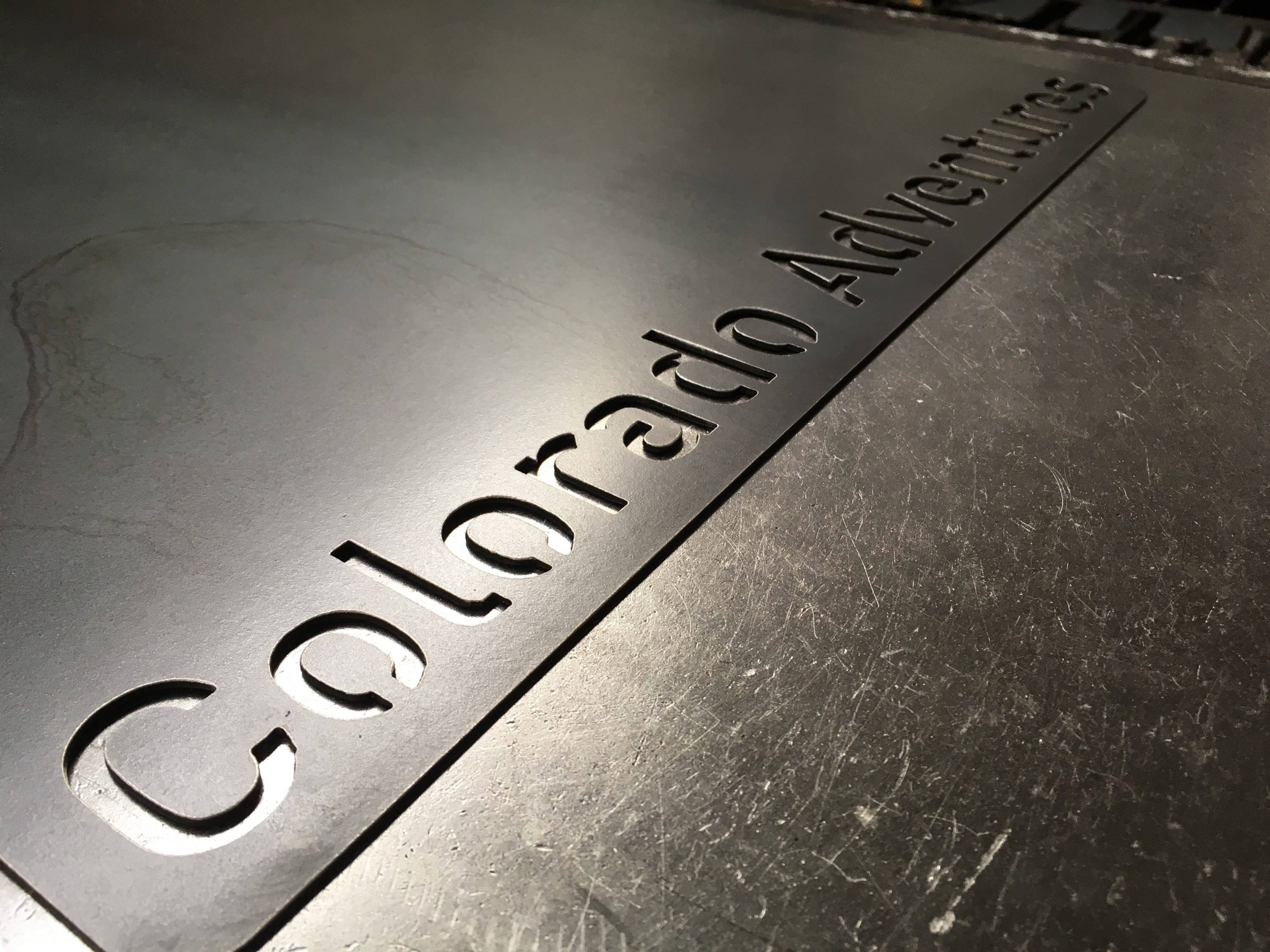 Colorado Adventures Magnet Board 18inx21in Metal Sign | Etsy