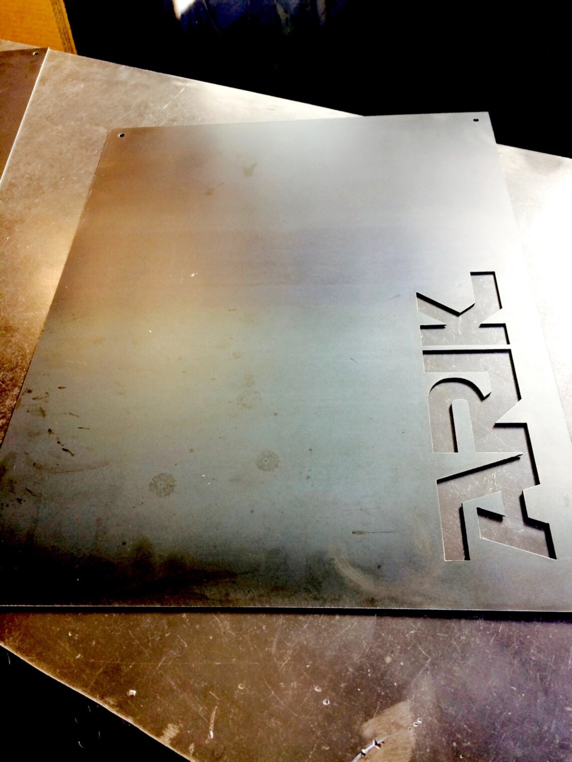 Galactic Font Magnetic Board 14in X 18in Personalized Metal - Etsy