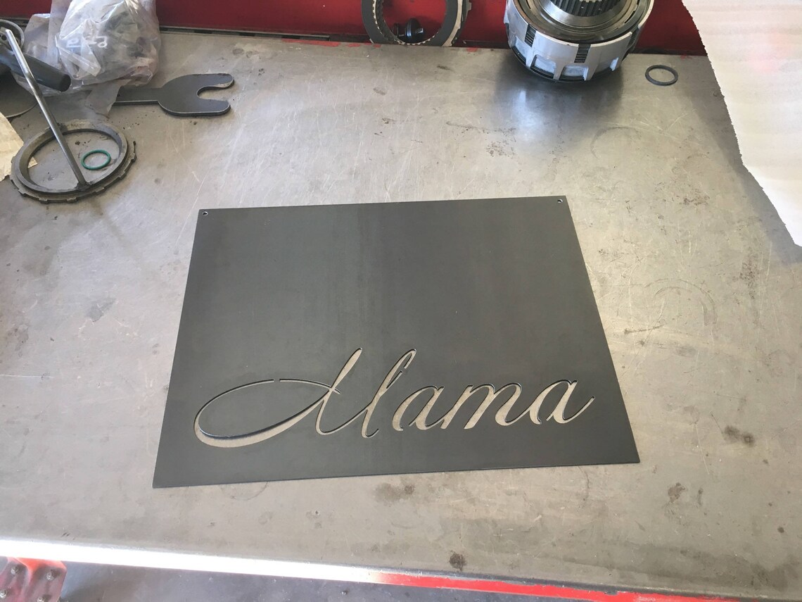 Mama Magnet Board - 18in X 14in | Mother's Day Metal Sign | House ...