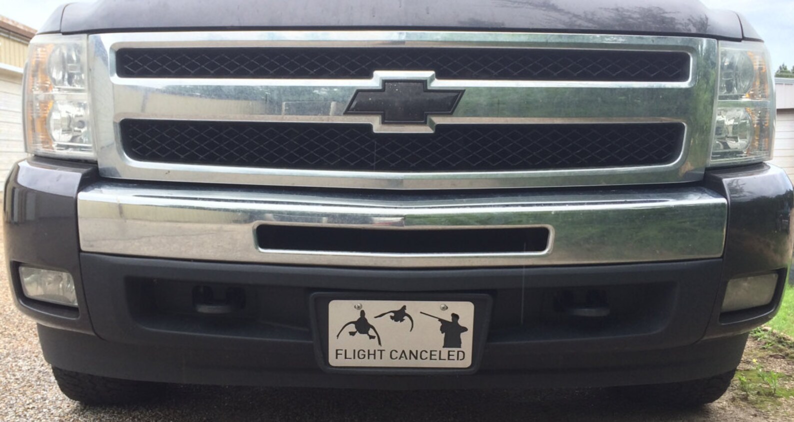 Flight Canceled - License Plate Cover | Duck Hunting | Metal | Vanity ...