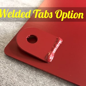 Welded Tabs Option - Etsy