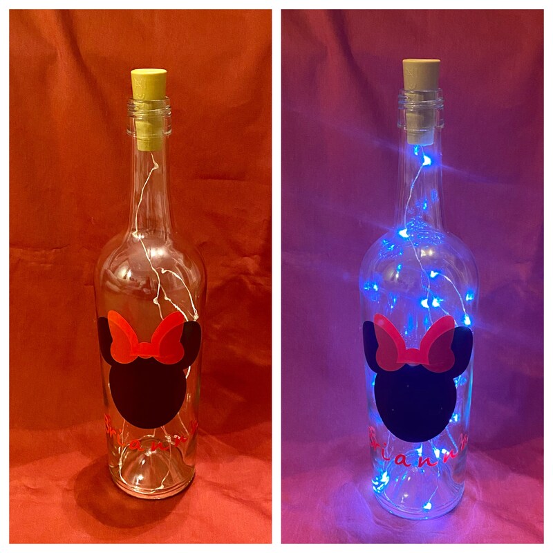 Minnie Mouse Wine - Etsy