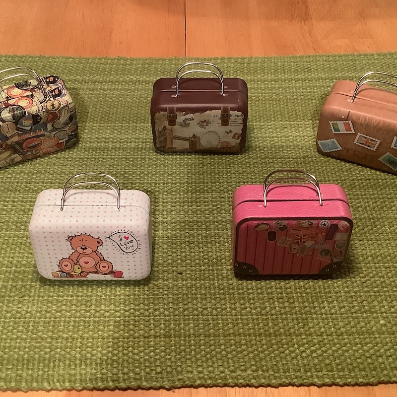 Mini Suitcase - Etsy