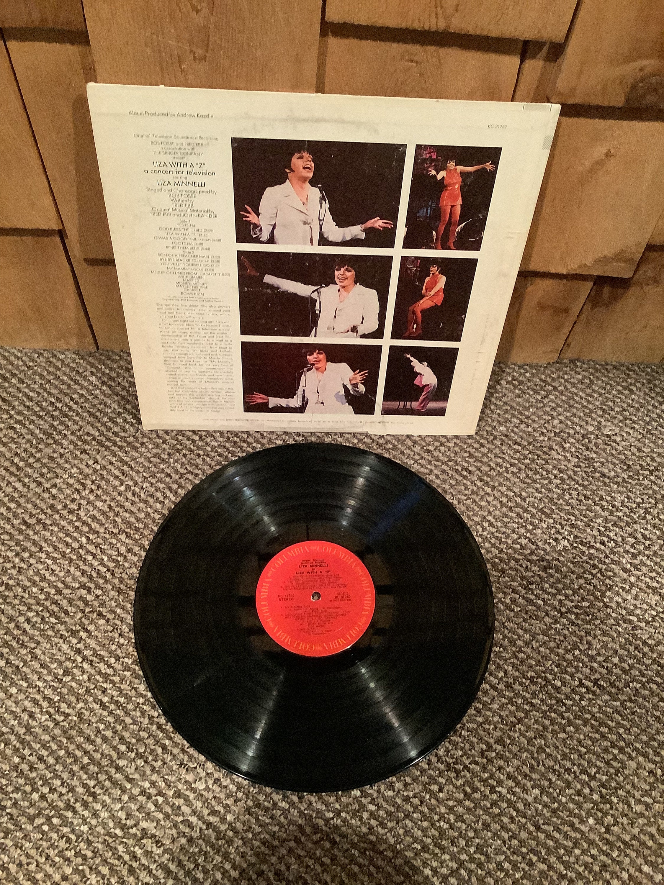 Liza With A “Z” Starring Liza Minnelli - 12” Vintage Vinyl Record - Etsy