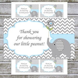 Thank You for Showering Our Little Peanut | Insert for Elephant Boy ...