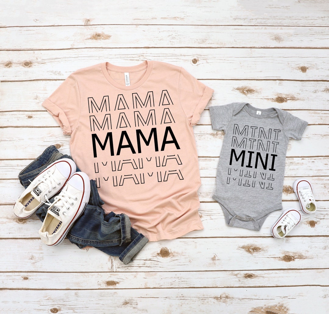 Mama SVG, Mama and Mini Svg, Mommy and Me Svg, Mama's Girl | Instant ...
