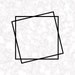 Square Frame SVG, Rectangle Frame Svg, Geometric Square Cricut Svg ...