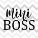 Mini Boss SVG File, Little Boss Lady SVG, Boss Baby Girl SVG, Newborn ...