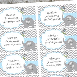 Thank You for Showering Our Little Peanut | Insert for Elephant Boy ...