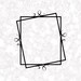 Square Frame SVG, Rectangle Frame Svg, Geometric Square Cricut Svg ...