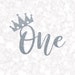 One Cake Topper SVG, First Birthday Svg, 1st Birthday Cake Topper SVG ...