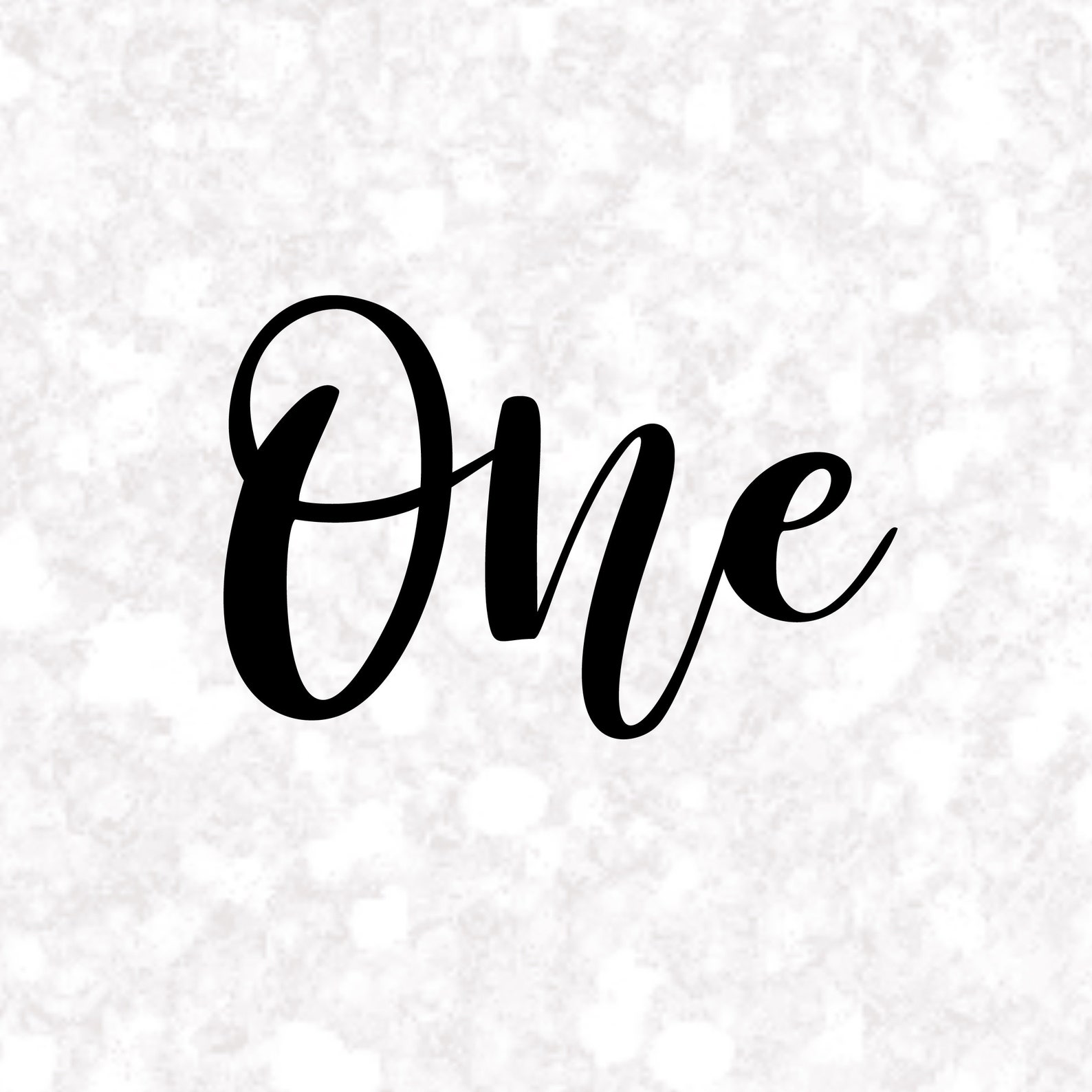 One Cake Topper SVG First Birthday Svg 1st Birthday Cake - Etsy