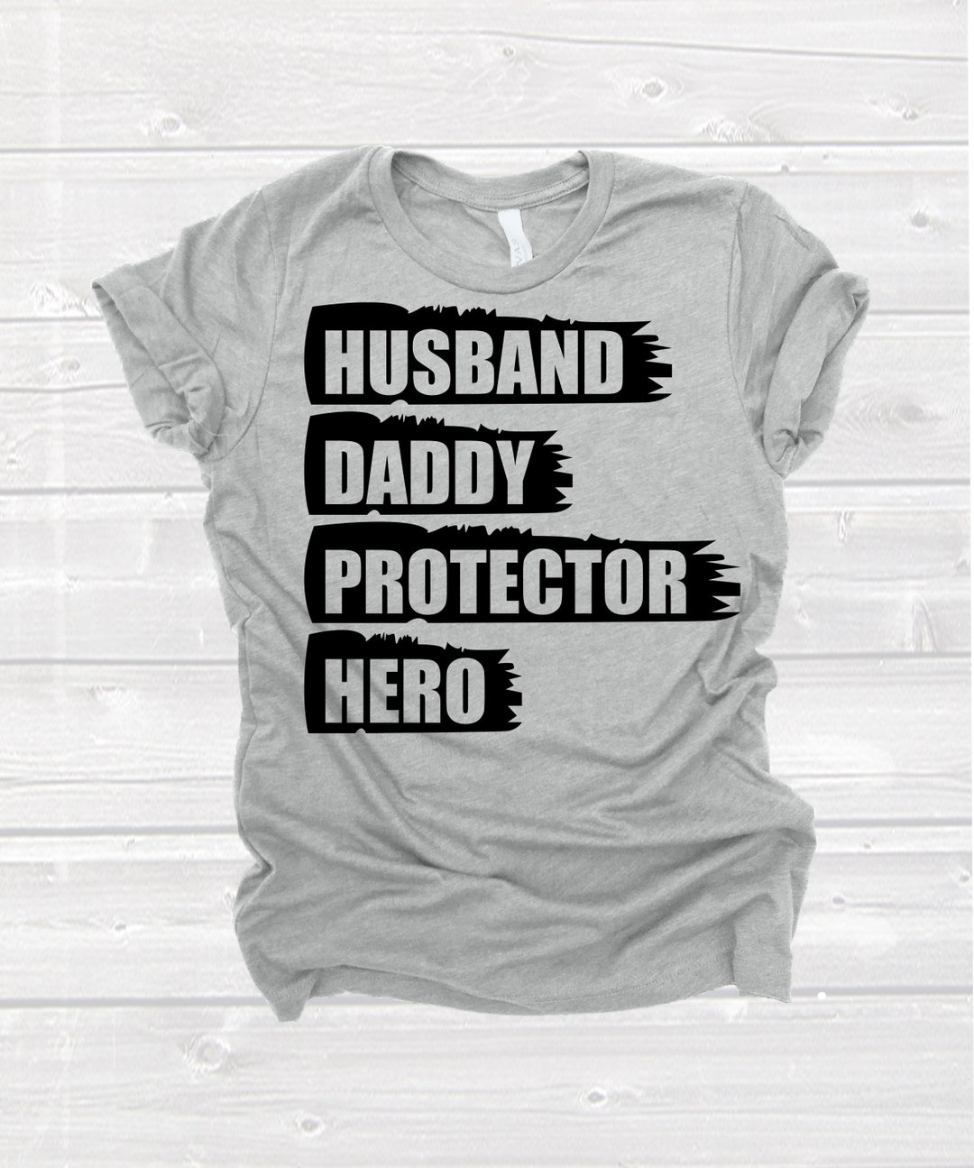 Husband Daddy Protector Hero SVG, Daddy Svg, Dad Sayings Svg | Father's ...